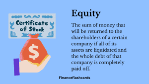 Equity Meaning: How It Works and How to Calculate it - Financeflashcards
